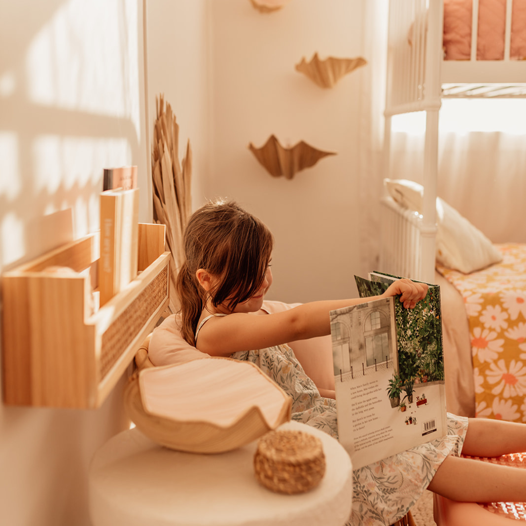 Clam Shells (use as shelves or decoration) - Lemon - Large – Cowrie & Conch